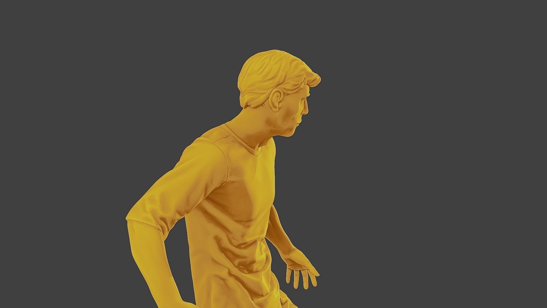 Soccer Player SP 026 3D model 3D printable | CGTrader