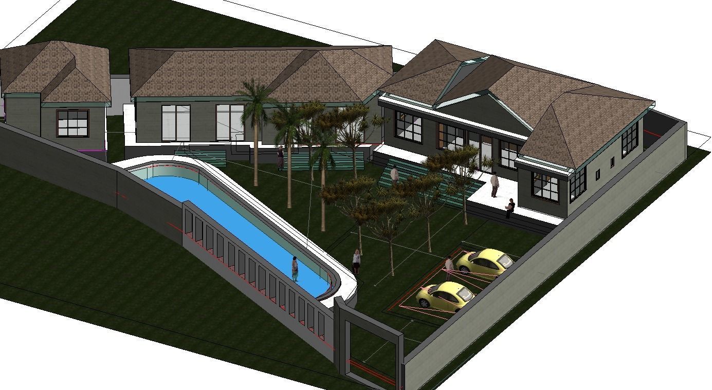 Resort Plan 3D model animated | CGTrader