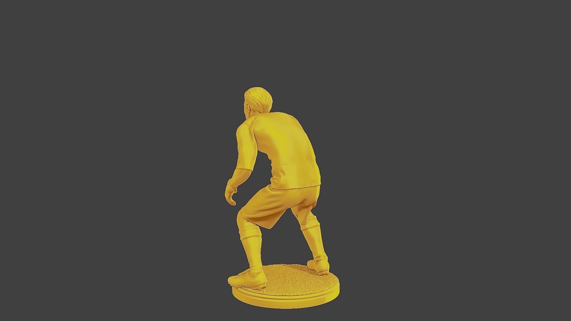 Soccer Player SP 028 3D model 3D printable | CGTrader