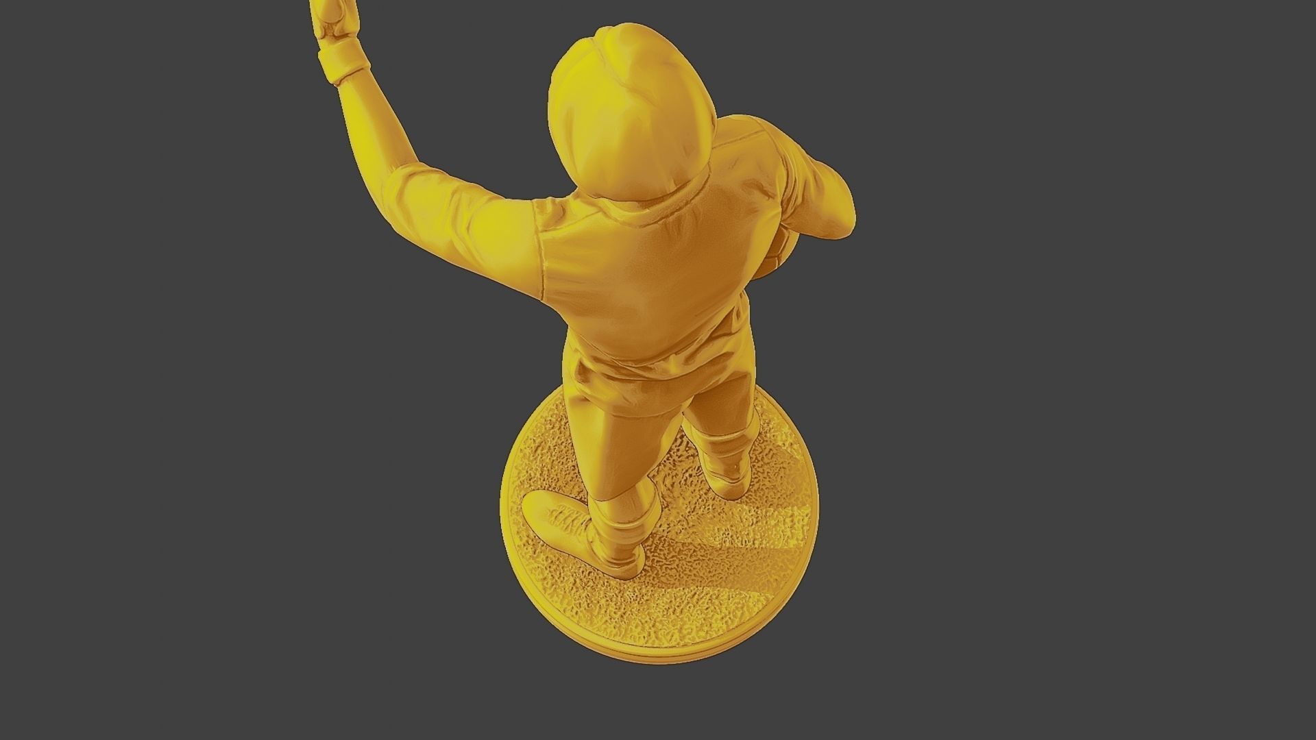 Soccer Player SP 030 3D model 3D printable | CGTrader