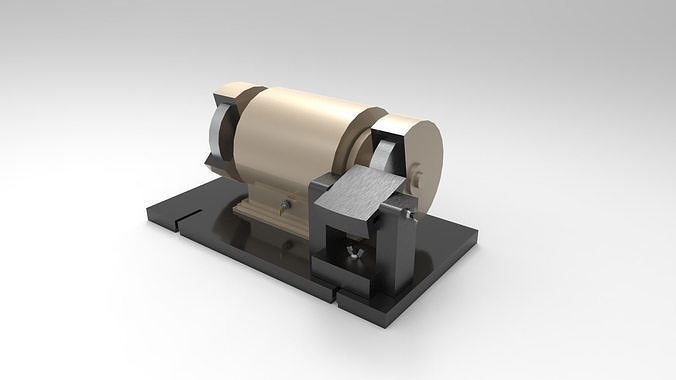 grinding machine 3D model | CGTrader
