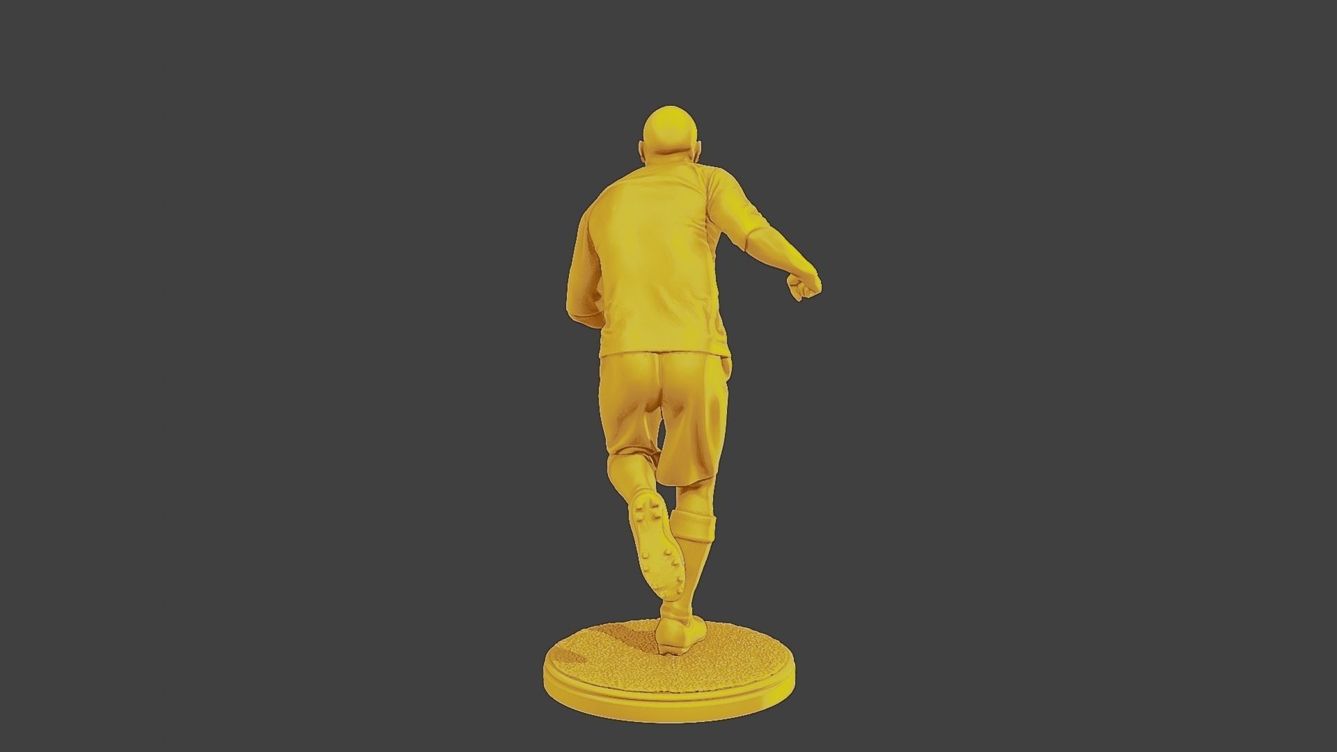 Soccer Player SP 033 3D model 3D printable | CGTrader