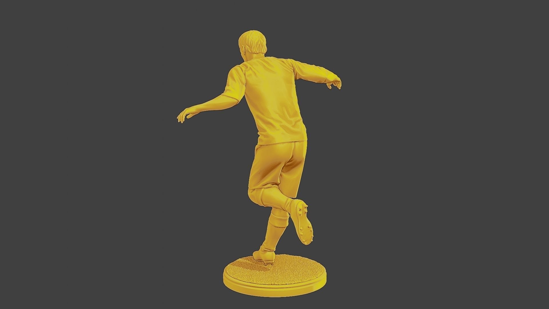 Soccer Player SP 034 3D model 3D printable | CGTrader