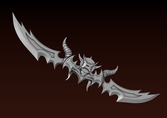 Fantasy Bow 3D model 3D printable | CGTrader