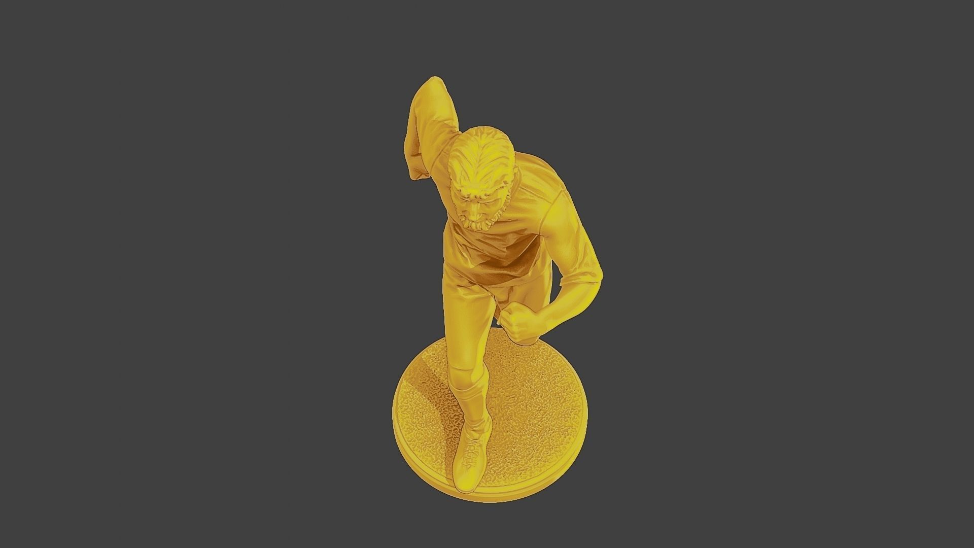 Soccer Player SP 035 3D model 3D printable | CGTrader