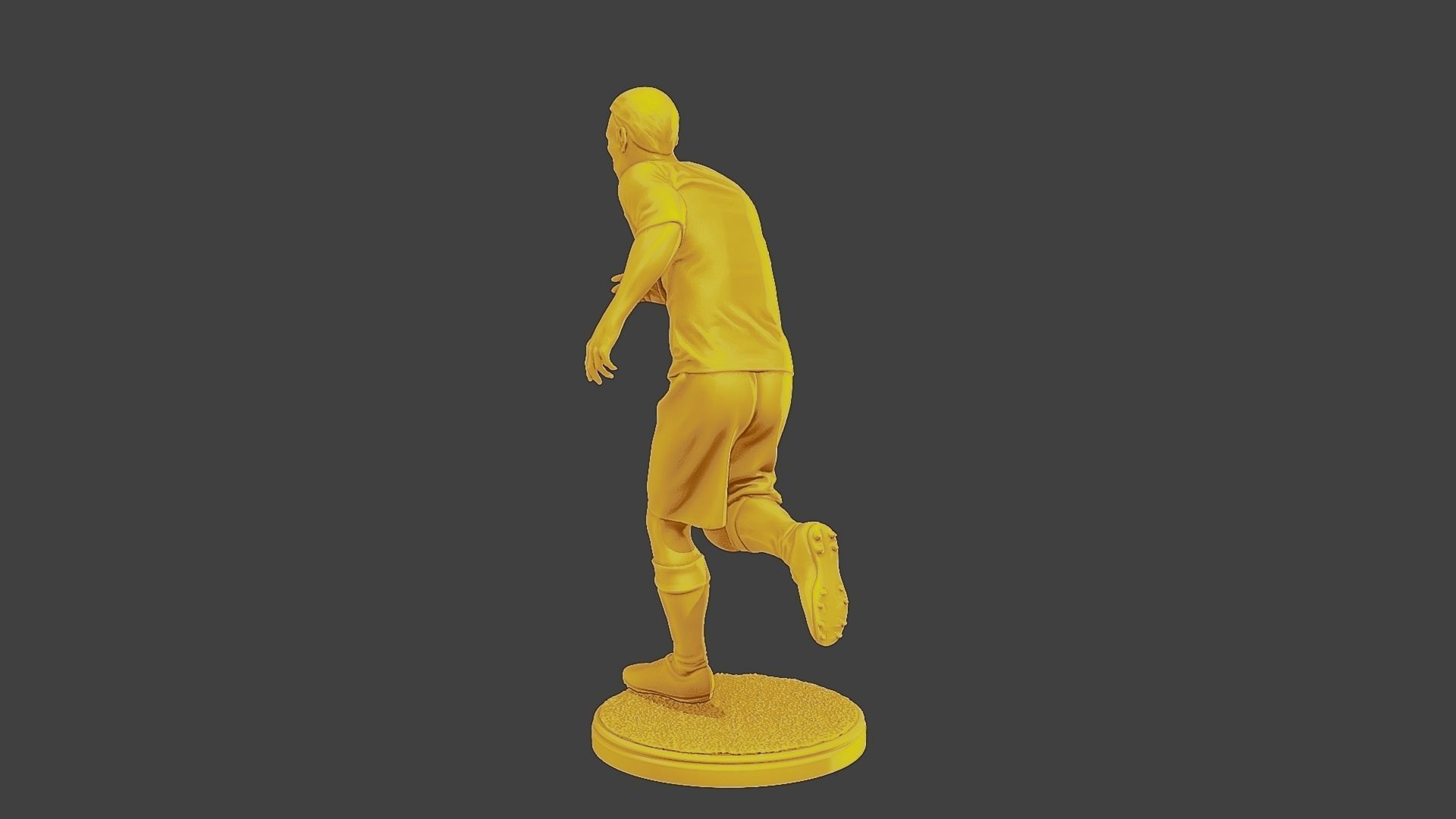 Soccer Player SP 038 3D model 3D printable | CGTrader