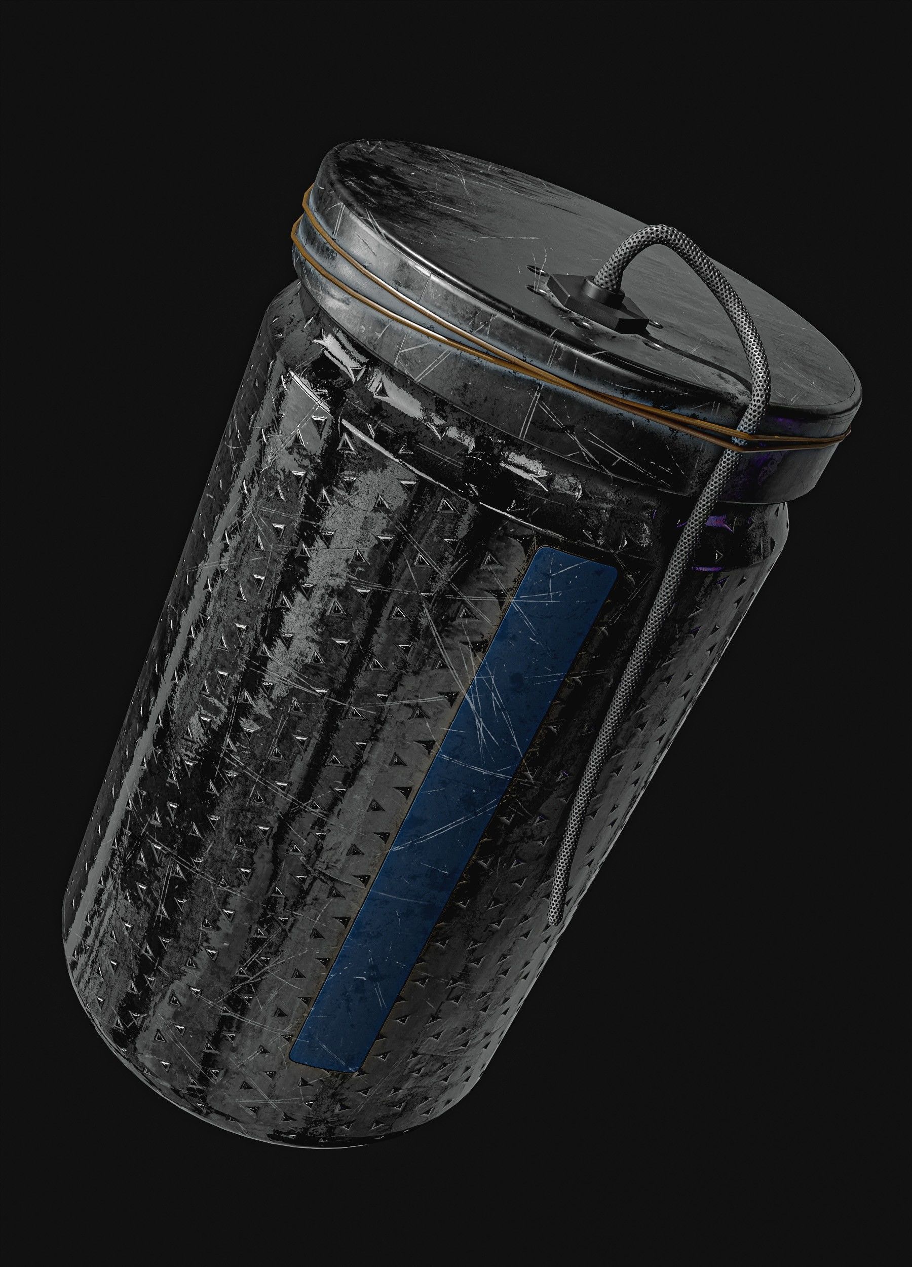 3D model Tin Grenade Bomb Pack VR / AR / low-poly | CGTrader