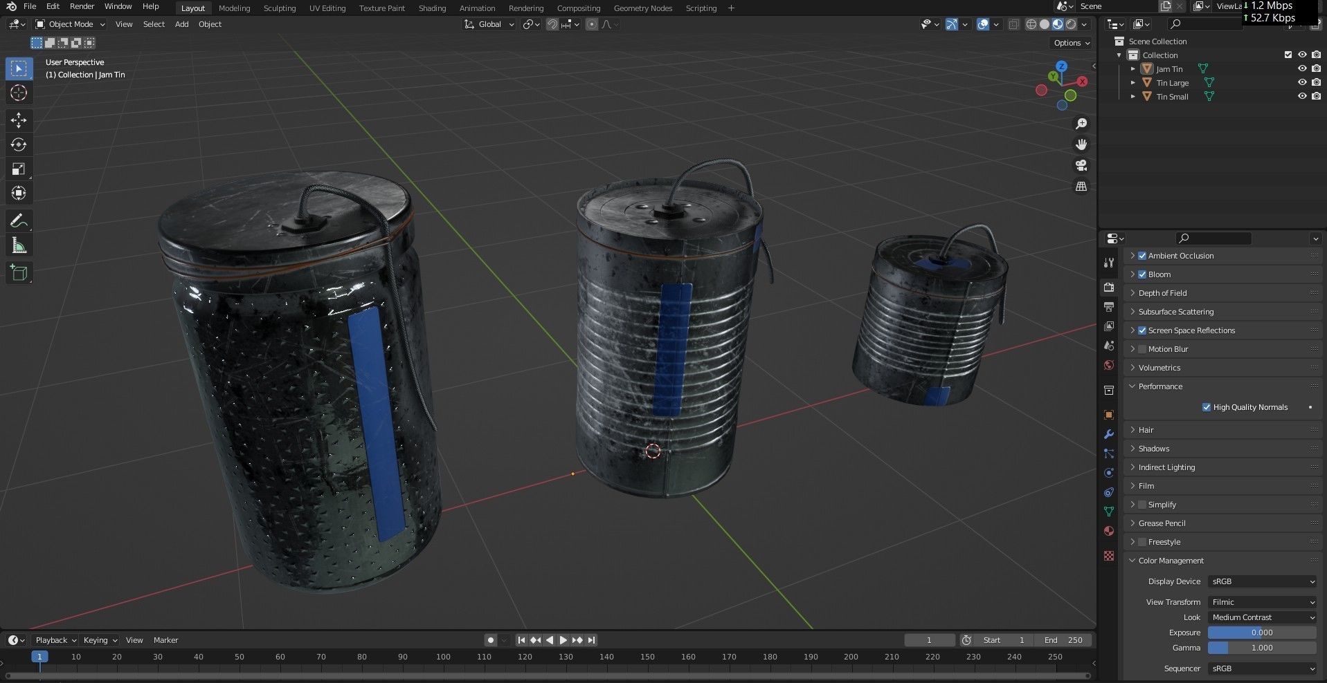 3D model Tin Grenade Bomb Pack VR / AR / low-poly | CGTrader