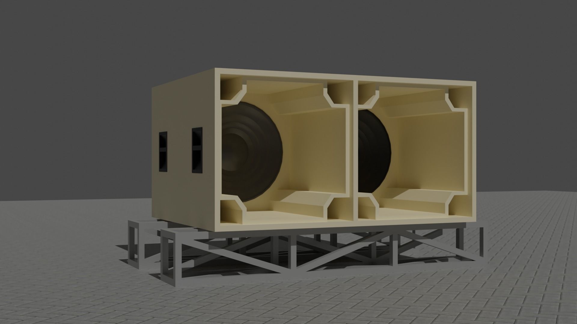 3D model Box Planar Brewog Audio 3D Model VR / AR / low-poly | CGTrader