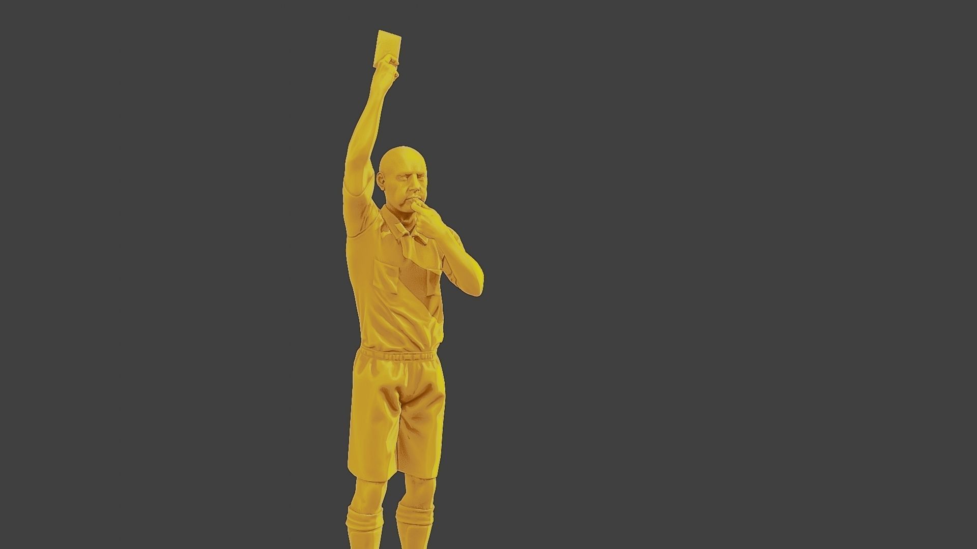 Soccer Player SP 044 3D model 3D printable | CGTrader