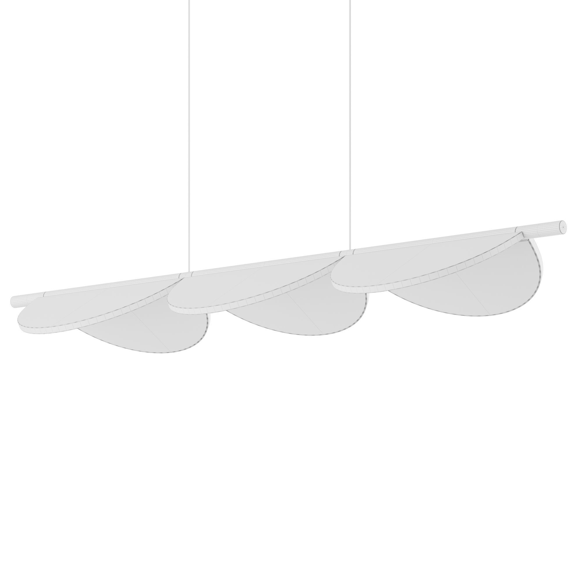 Flos ALMENDRA LINEAR Hanging lamp 3D model | CGTrader