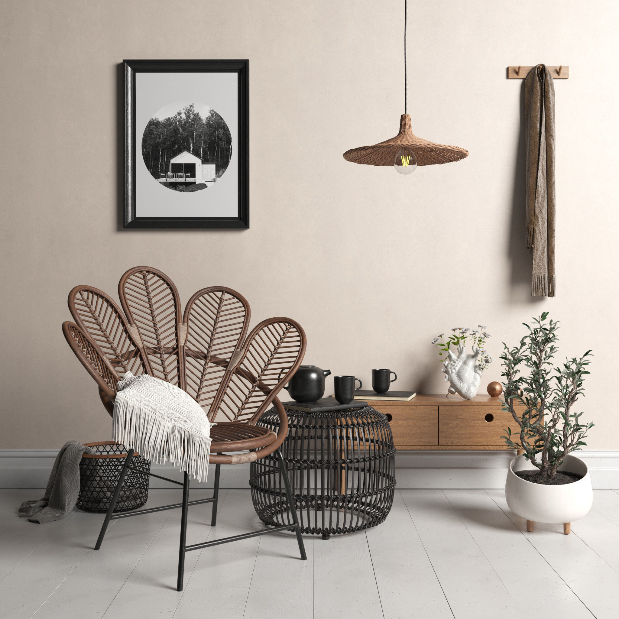 Archmodels vol 266 - collection of furniture and props 3D model | CGTrader