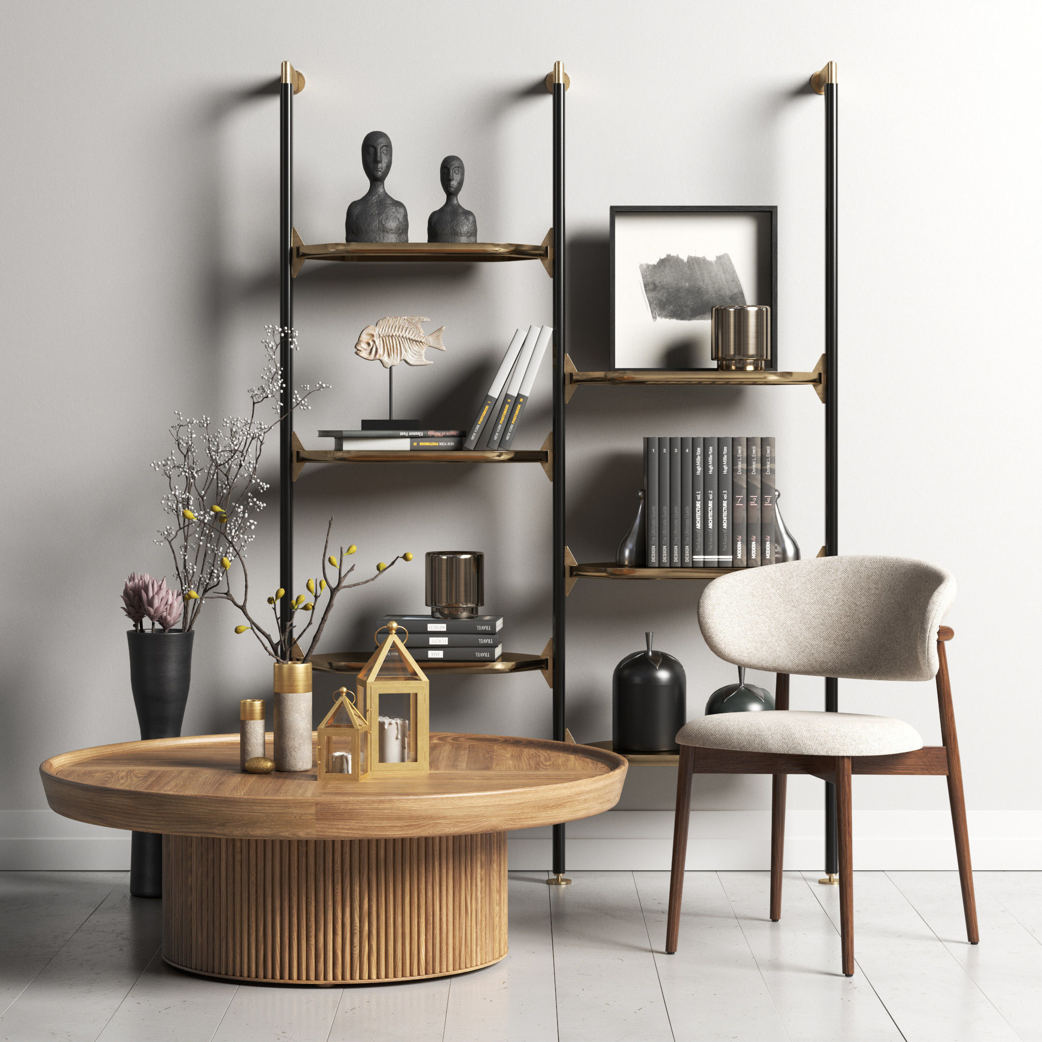 Archmodels vol 266 - collection of furniture and props 3D model | CGTrader