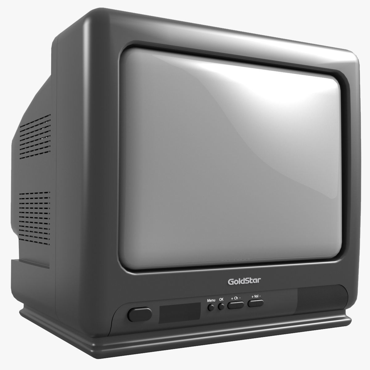 GoldStar TV 3D model | CGTrader