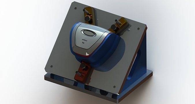 Checking Fixture Jig CF for Auto Parts M01 3D model rigged | CGTrader