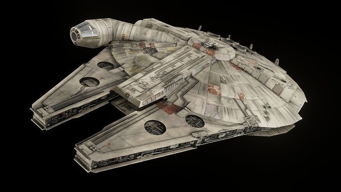 Star Wars Millennium Falcon 3D model | CGTrader