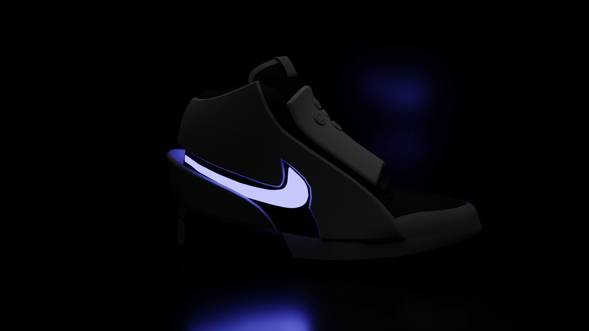 3D model air Jordan Nike x PlayStation 5 sneakers VR / AR / low-poly ...