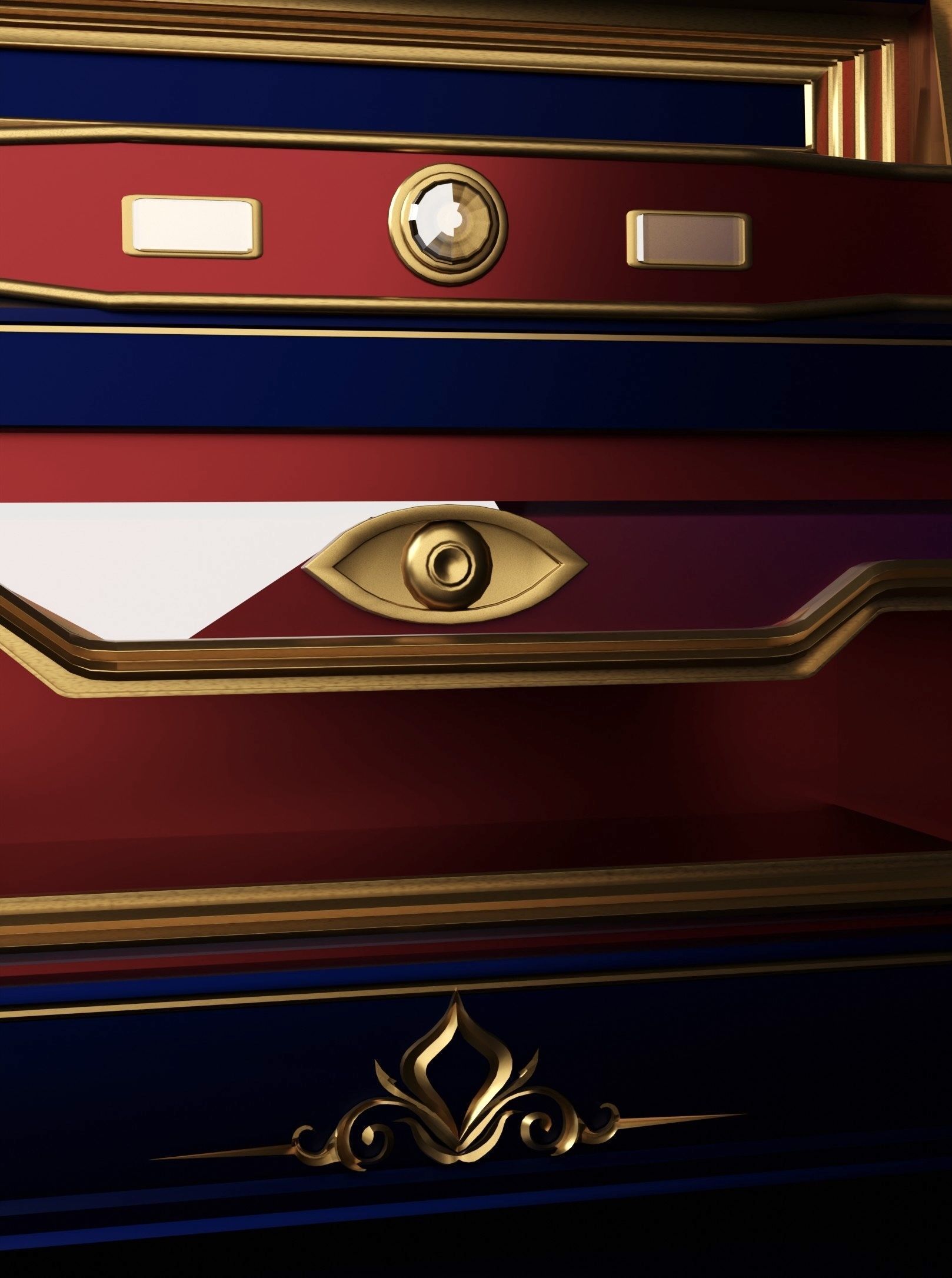 3D model Vintage Stylized Casino Slot Machine VR / AR / low-poly | CGTrader