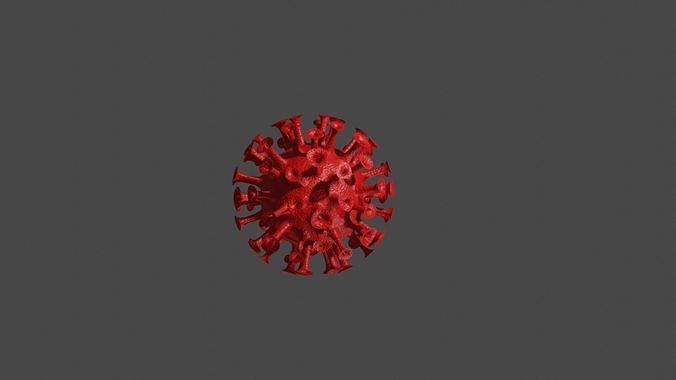Texture corona virus VR / AR / low-poly | CGTrader