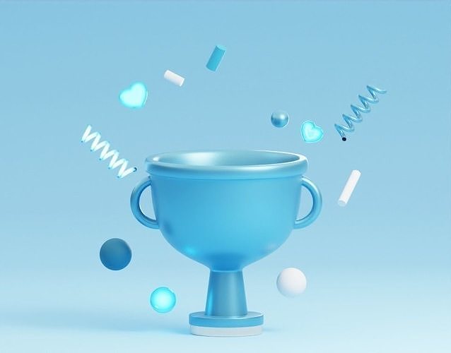 The Winner Includes Lighting Setup 3D model | CGTrader