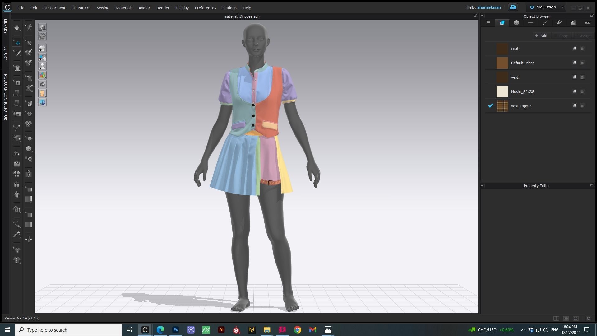 3 girls outfits 3D model | CGTrader