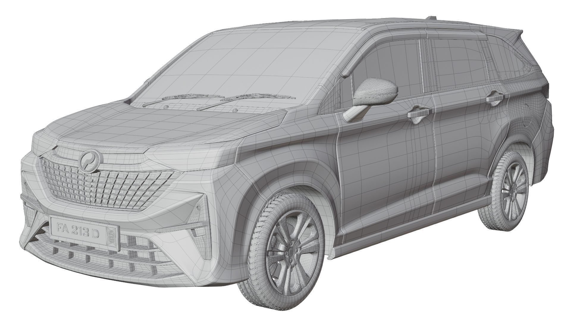 Perodua Alza 2022 3D model | CGTrader