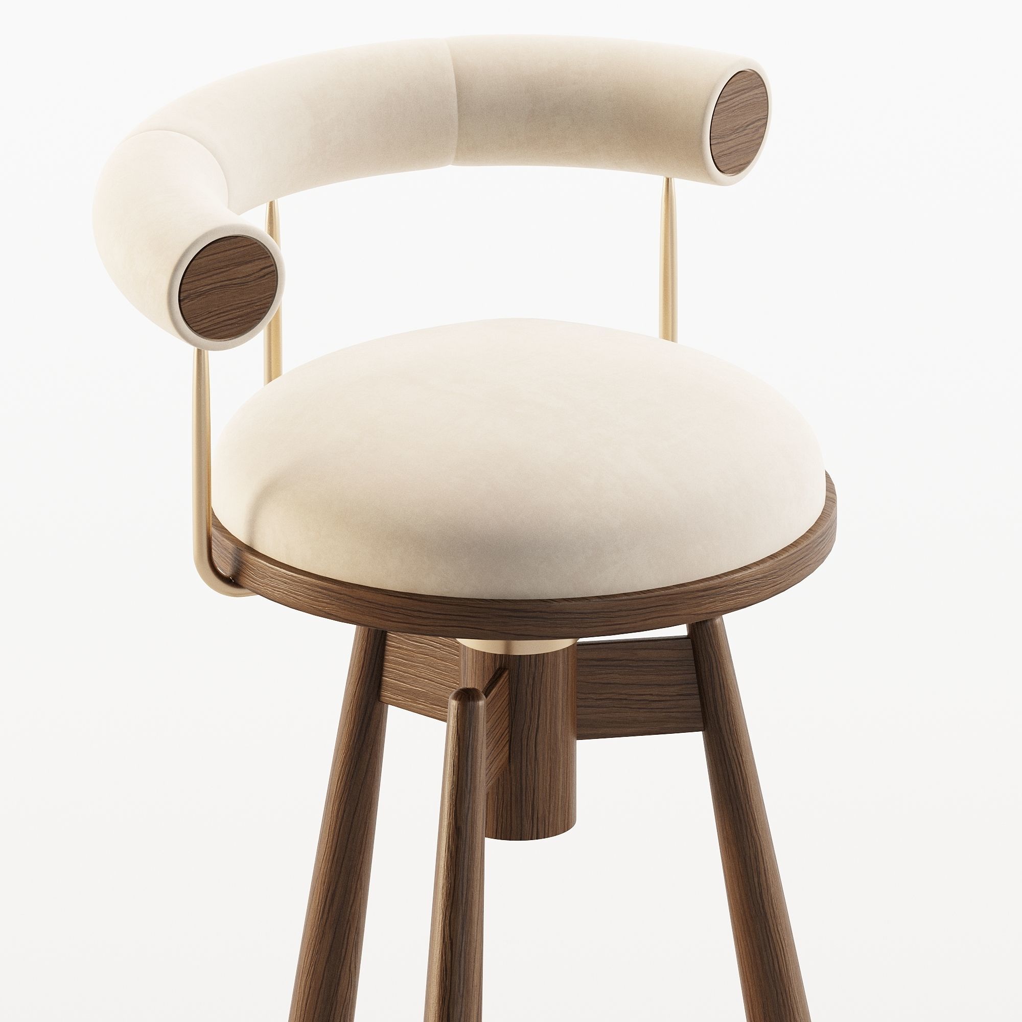 DYLAN BAR CHAIR 3D model | CGTrader