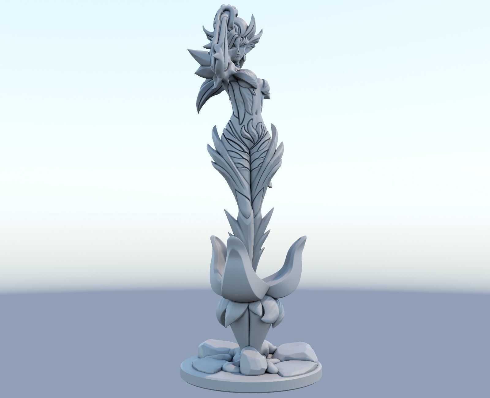 zyra 3D print model League of Legends 3D model 3D printable | CGTrader