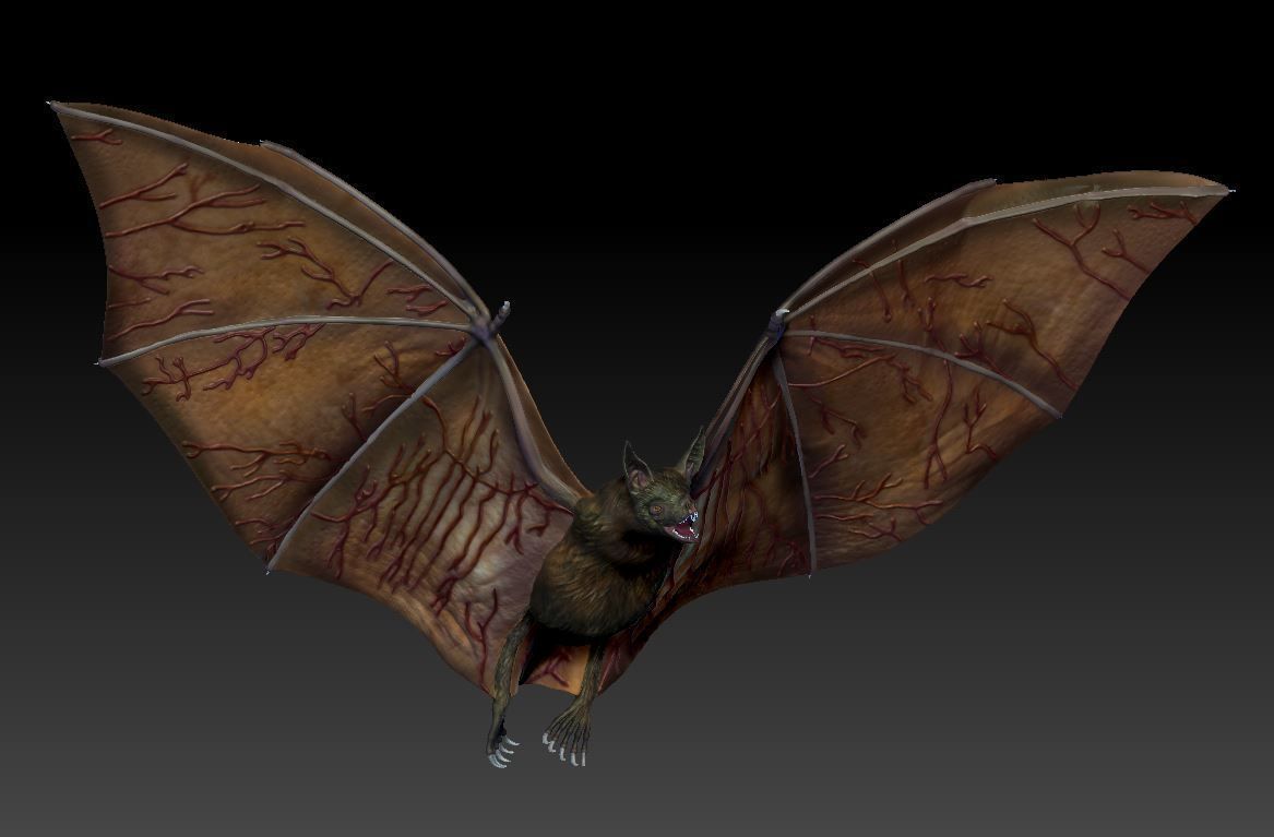 Bat vampire 3D model 3D printable | CGTrader