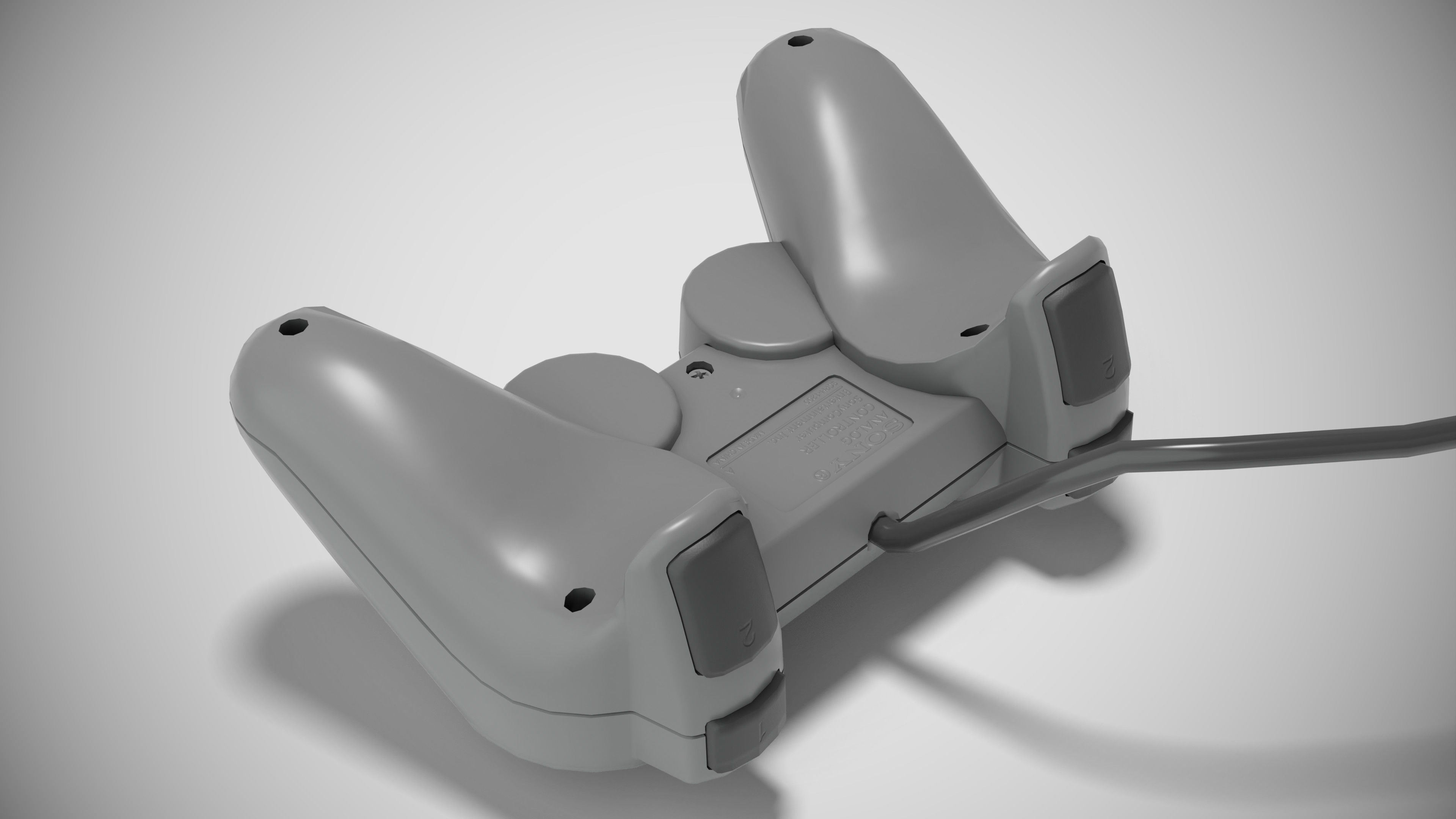 3D model Sony PlayStation PS1 SCPH-1002 VR / AR / low-poly | CGTrader