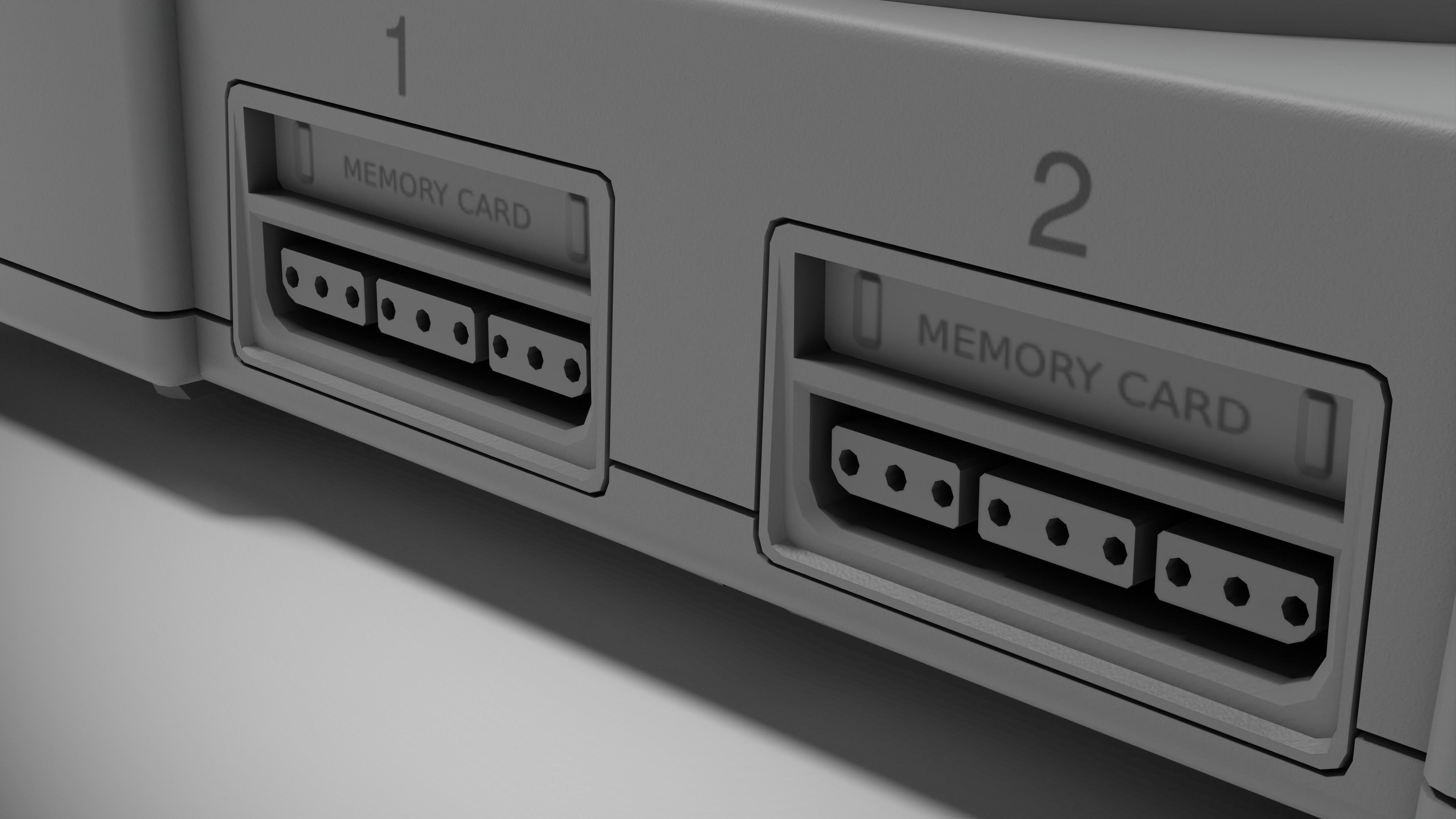 3D model Sony PlayStation PS1 SCPH-1002 VR / AR / low-poly | CGTrader