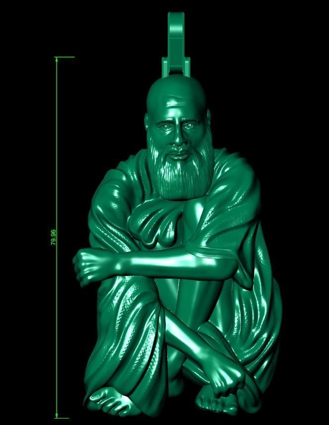 Sheikh sadruddin I PIR BABA 3D model 3D printable | CGTrader