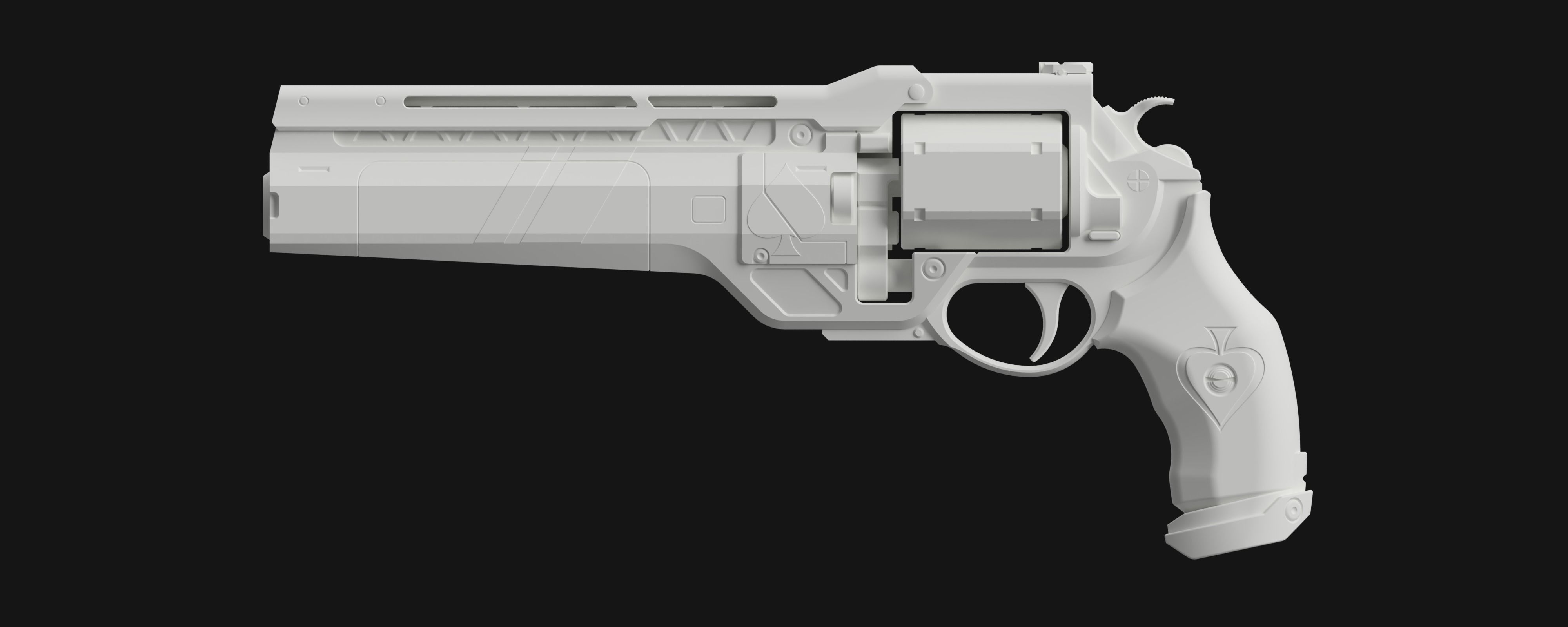 Ace of Spades 3D model 3D printable | CGTrader