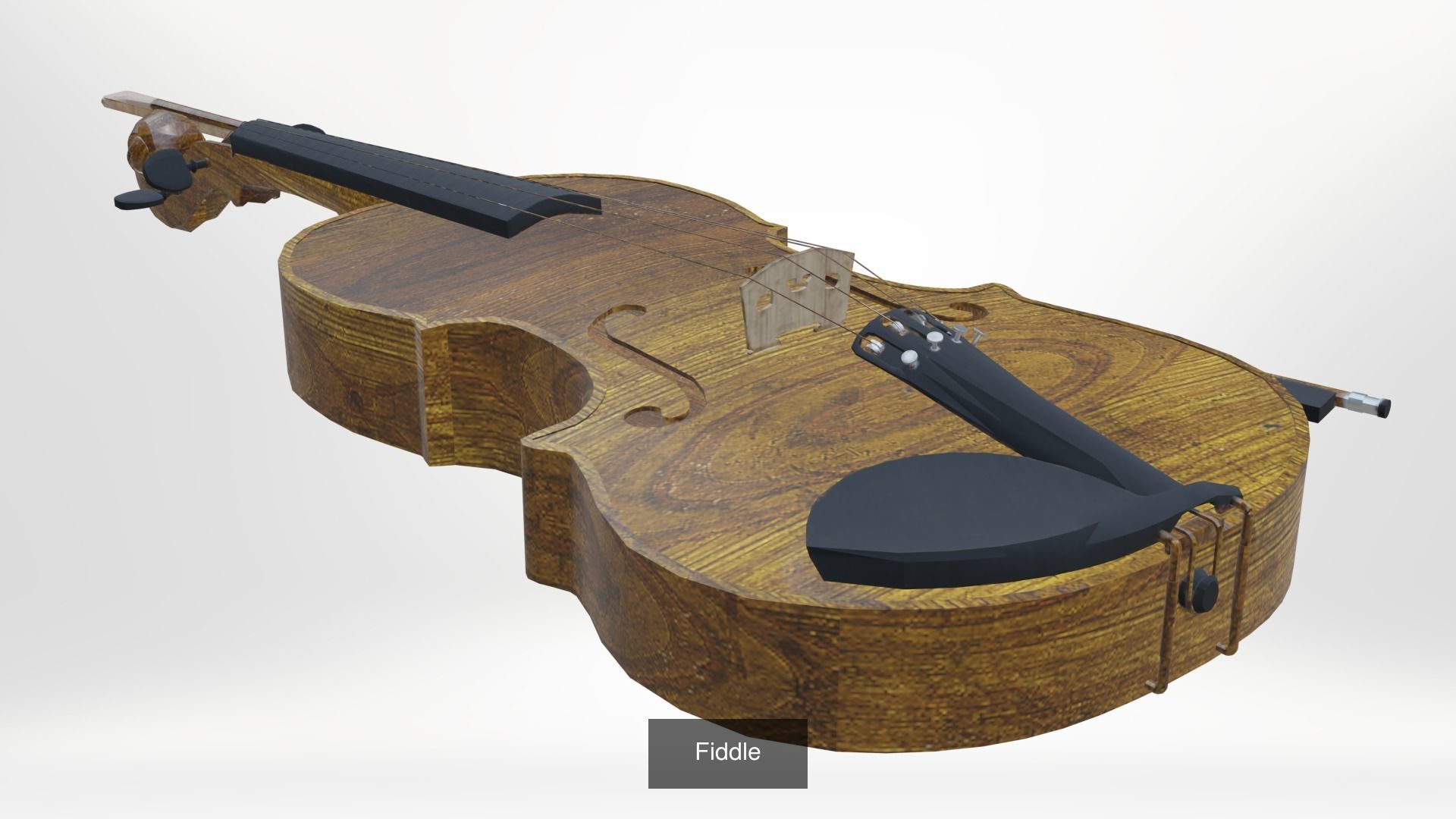 3D Model Collection 24 musical Instruments 3D lowPoly models VR / AR ...