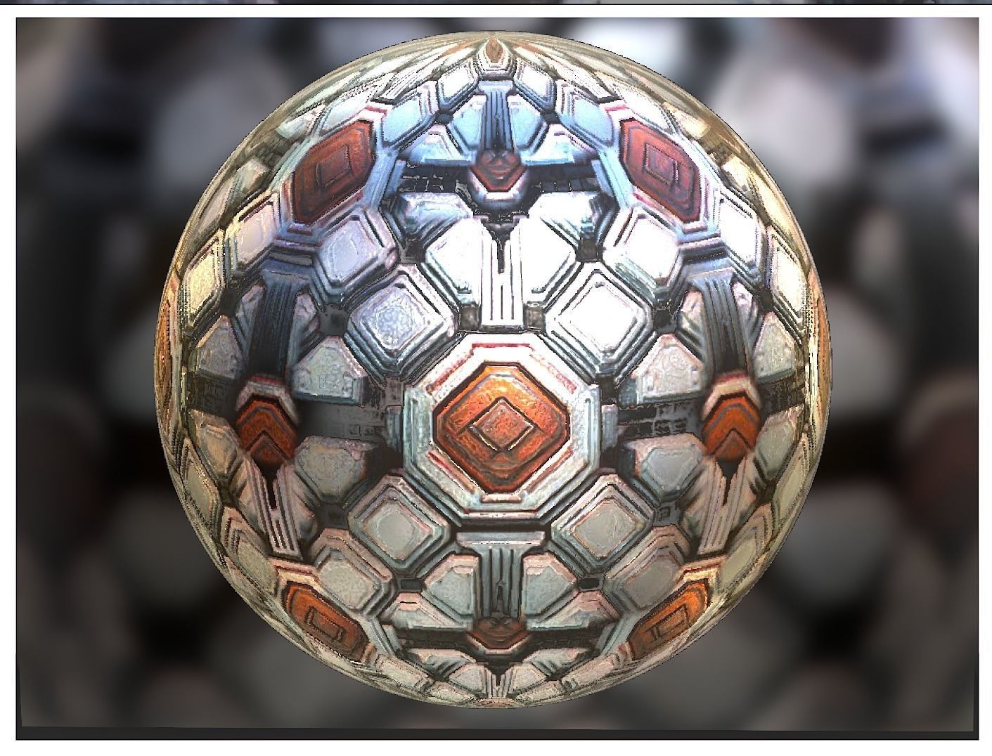 Texture PBR Sci-Fi Seamless Realistic Material SBSAR 4k Texture 027 VR ...