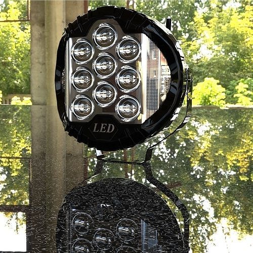 3D model LED ARB Light Circular Lamp Led Bar Lighting VR / AR / low ...