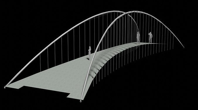 Bridge in concept - 06 3D model | CGTrader