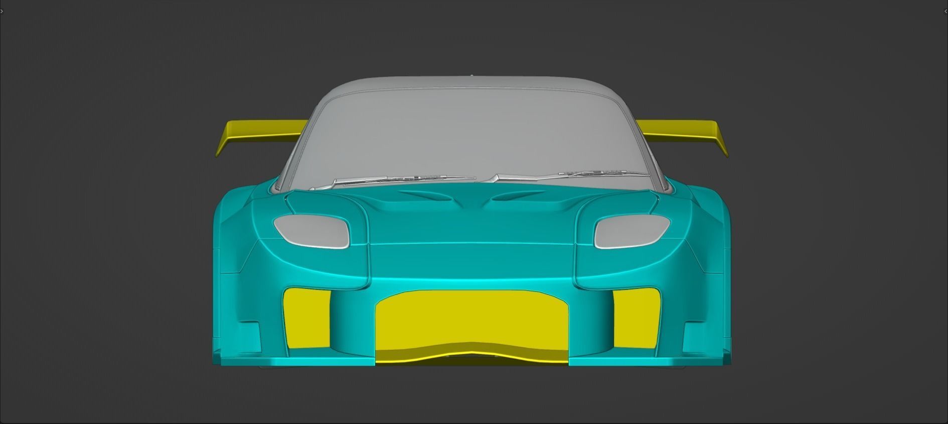 Mazda RX-7 Veilside Kyza 3D model | CGTrader
