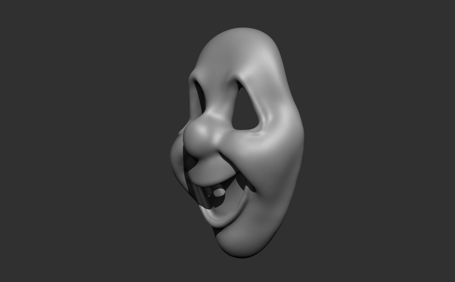 Mask Horror 3D model 3D printable | CGTrader