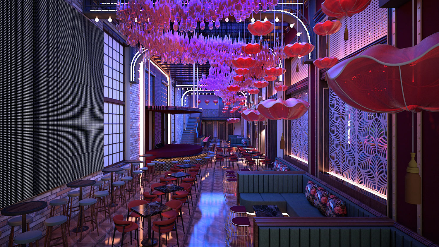 Night Club 3D model | CGTrader