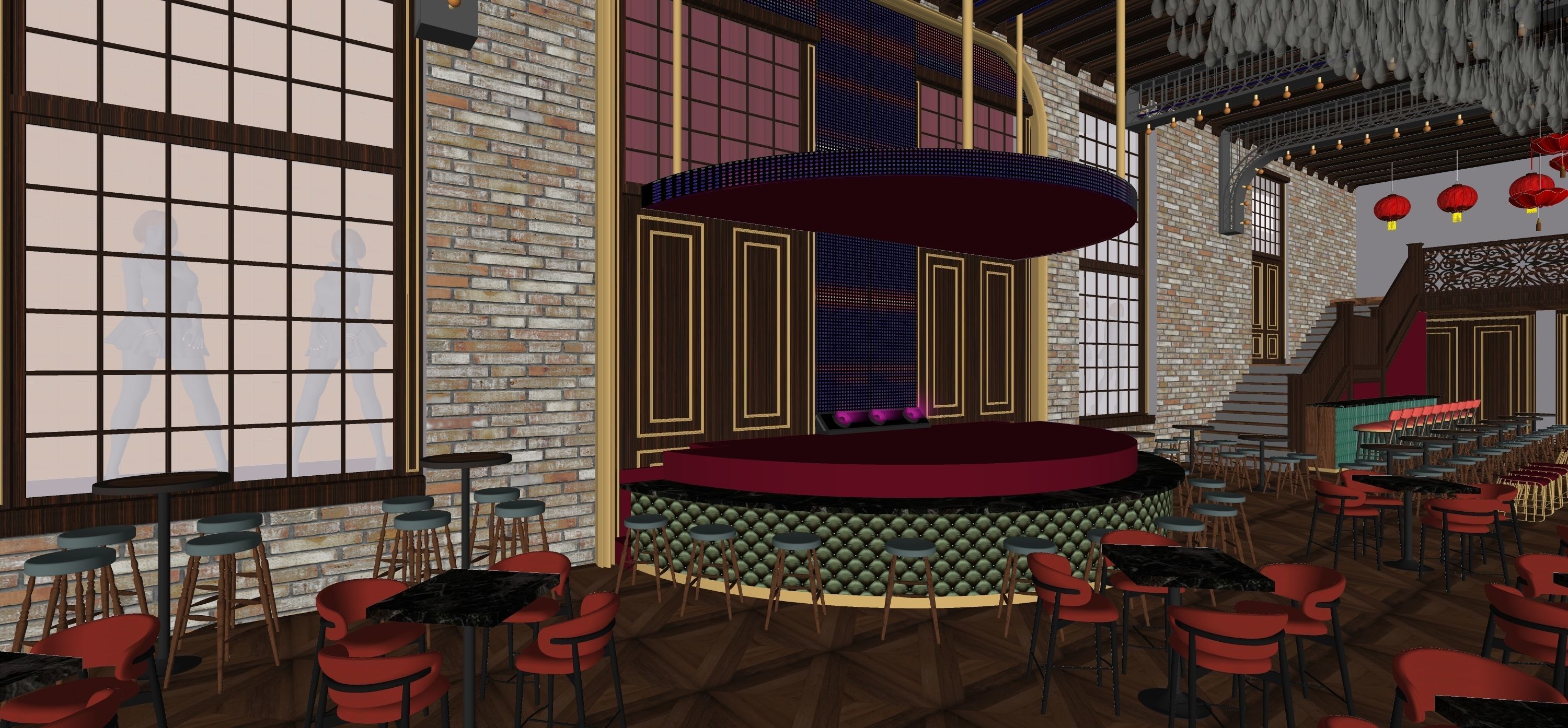 Night Club 3D model | CGTrader