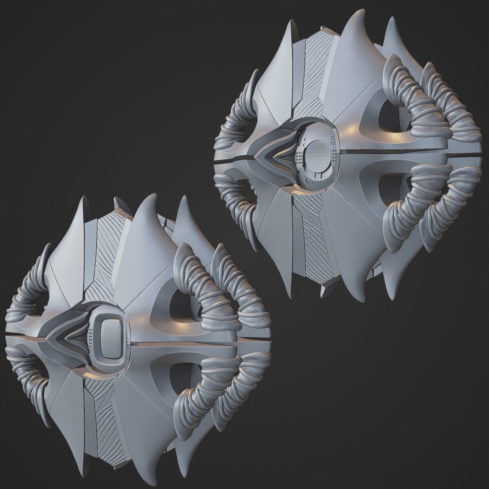DESTINY 2 Starlight SHELL GHOST EXOTIC SHELL 3D model 3D printable ...