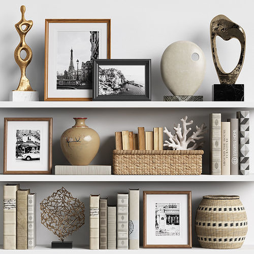 Decor Set 171 3D model | CGTrader