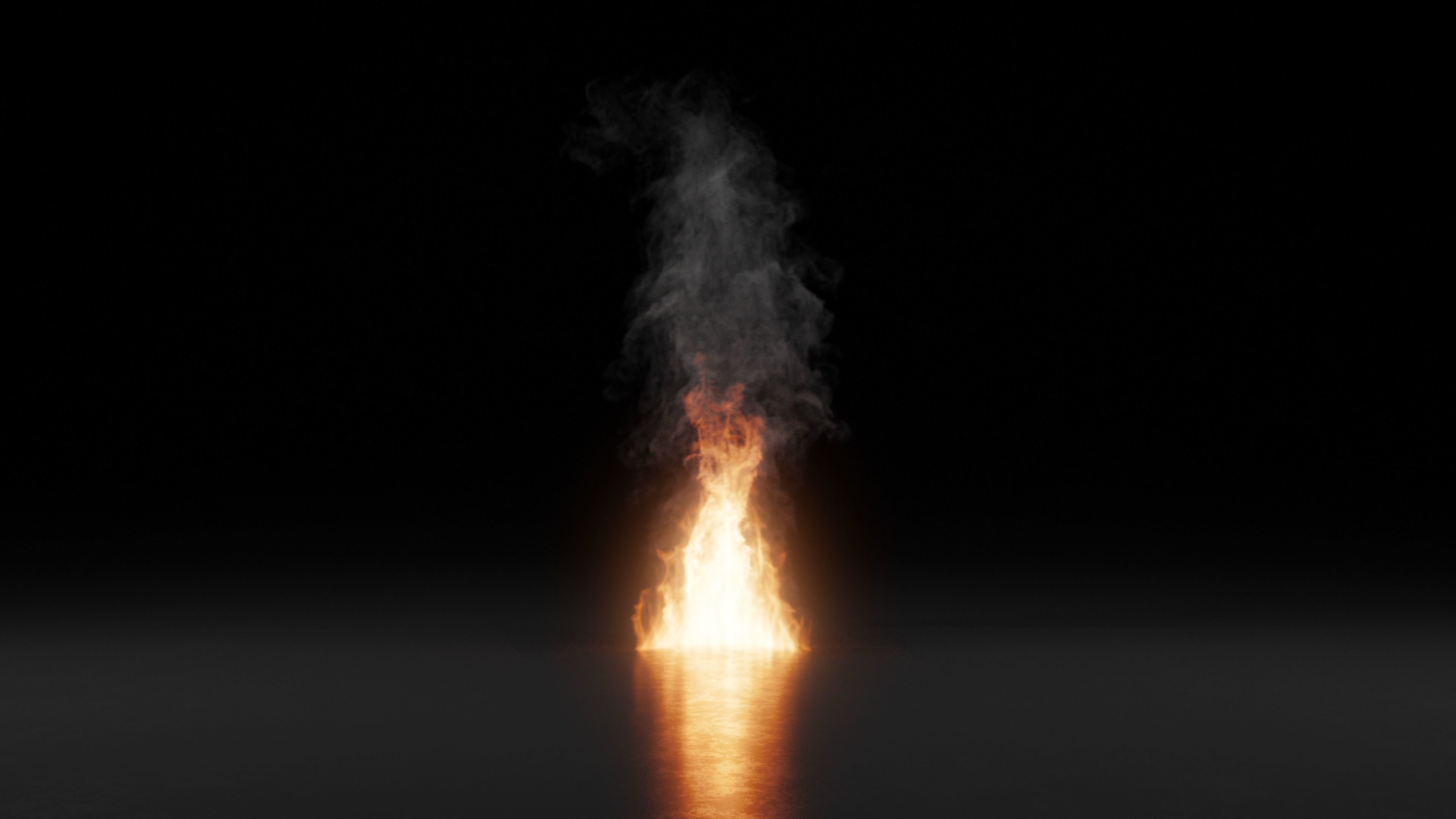 3D Campfire Animation 3D model animated | CGTrader