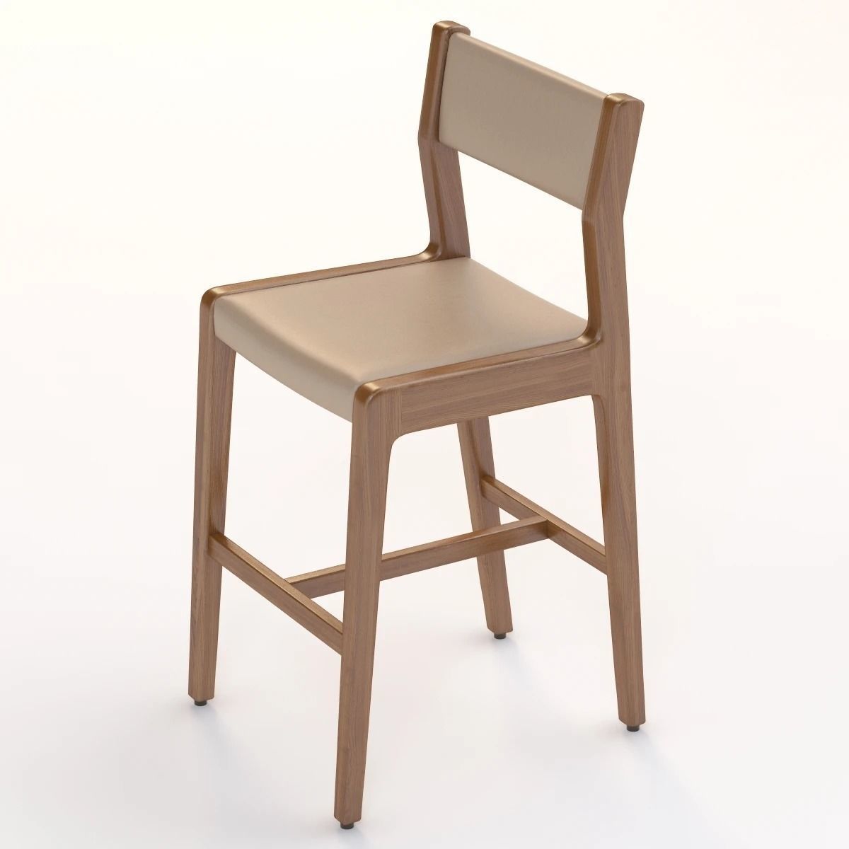 Autoban Deer Bar Stool 3D model | CGTrader
