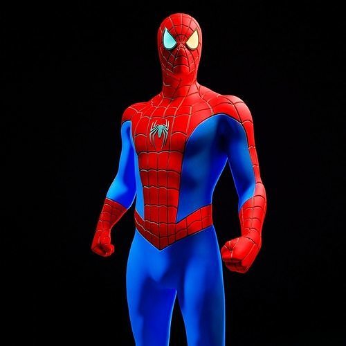 Classic Spiderman 3D model 3D printable | CGTrader