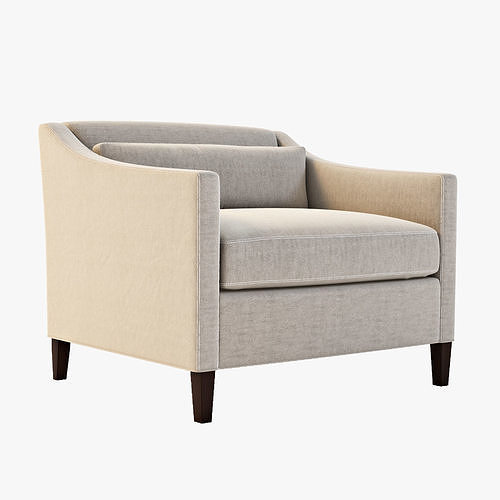 Bolier Domicile Lounge Chair 62045 3D model | CGTrader