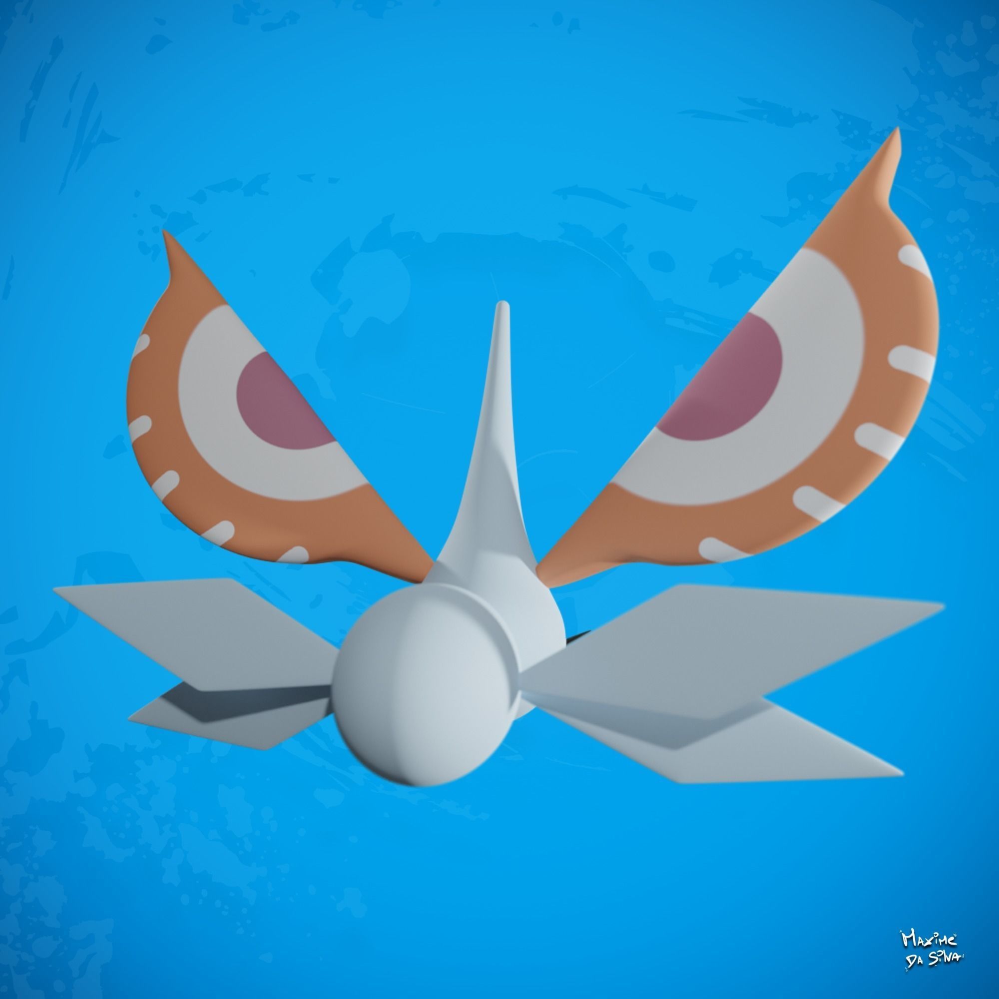 Masquerain - Pokemon 3D model | CGTrader