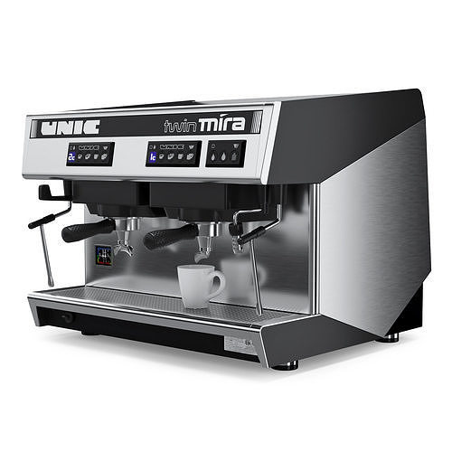 Coffee Machine UNIC Twin Mira 3D model | CGTrader