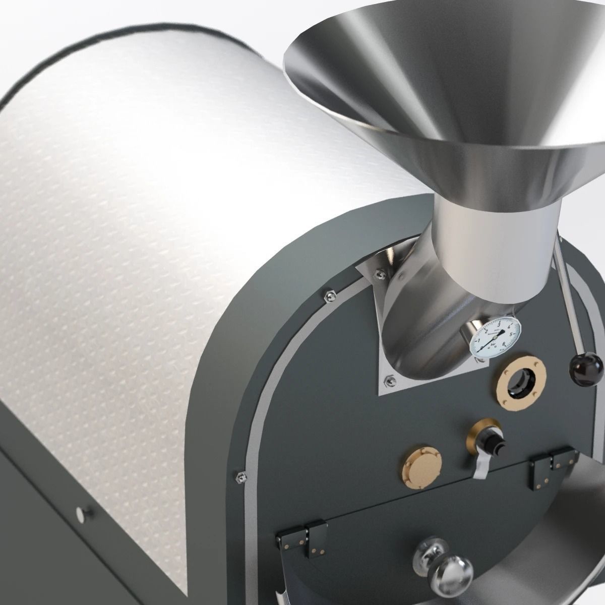 Coffee Roaster 3D model | CGTrader